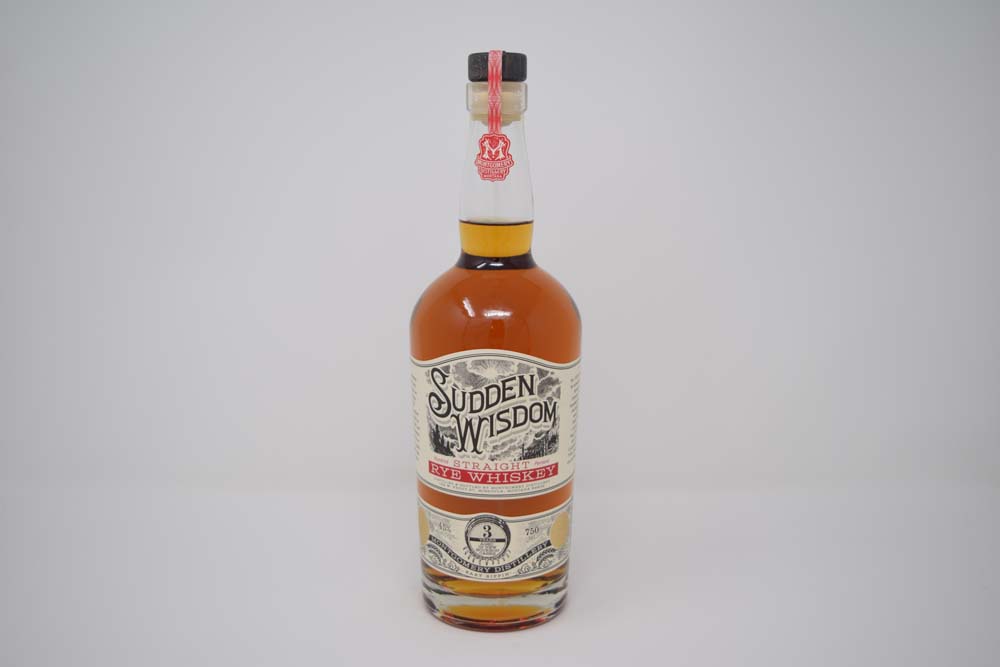 MONTGOMERY SUDDEN WISDOM RYE – Montana Spirits & Wine
